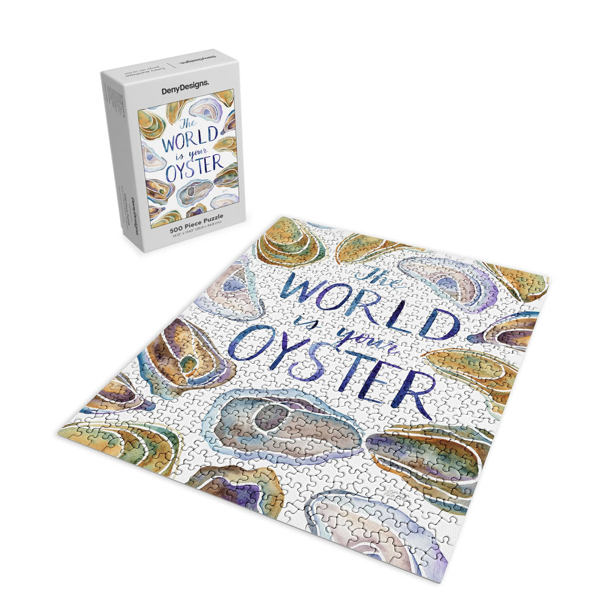 Jessica Larson The World is Your Oyster Puzzle – Shop Angelina