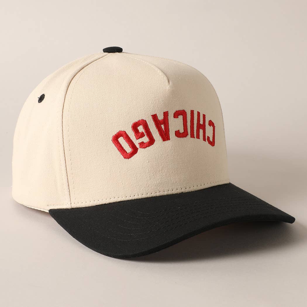 CHICAGO - Upside Down Trucker Baseball Cap – Shop Angelina