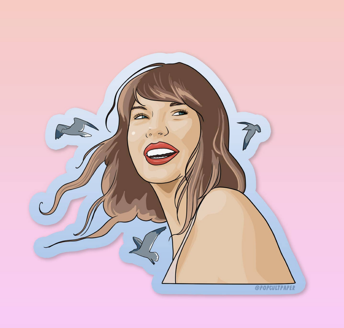 1989 Taylor Sticker – Shop Angelina